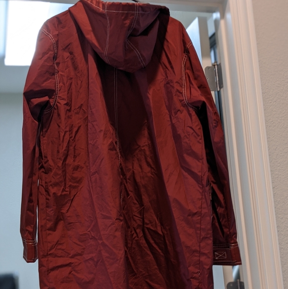 Stussy | Jackets & Coats | Mens Stussy Hooded Raincoat Jacket Wtag Euc ...